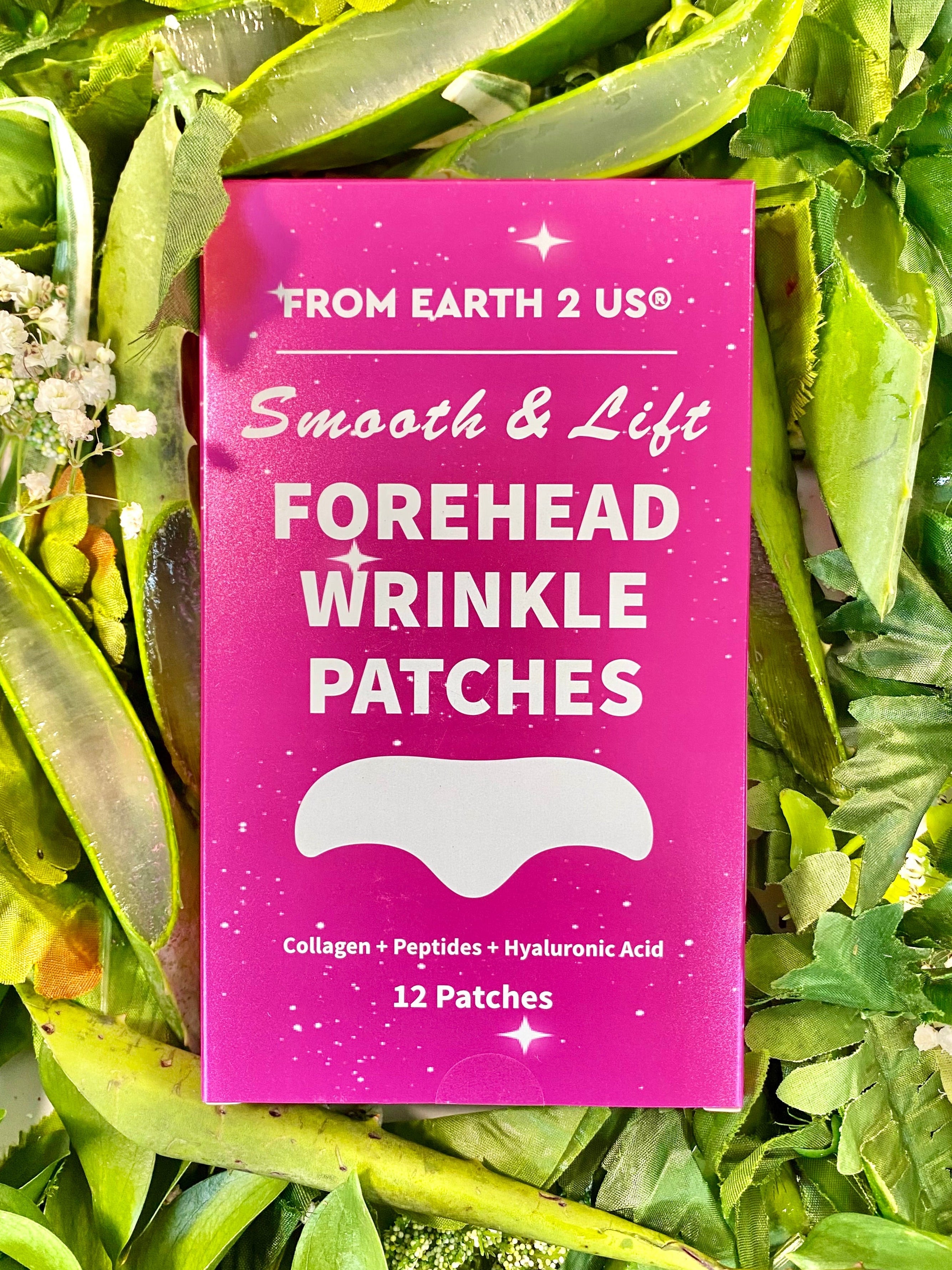 Smooth & Lift Forehead Wrinkle Patches (12 Count) – FROM EARTH 2 US