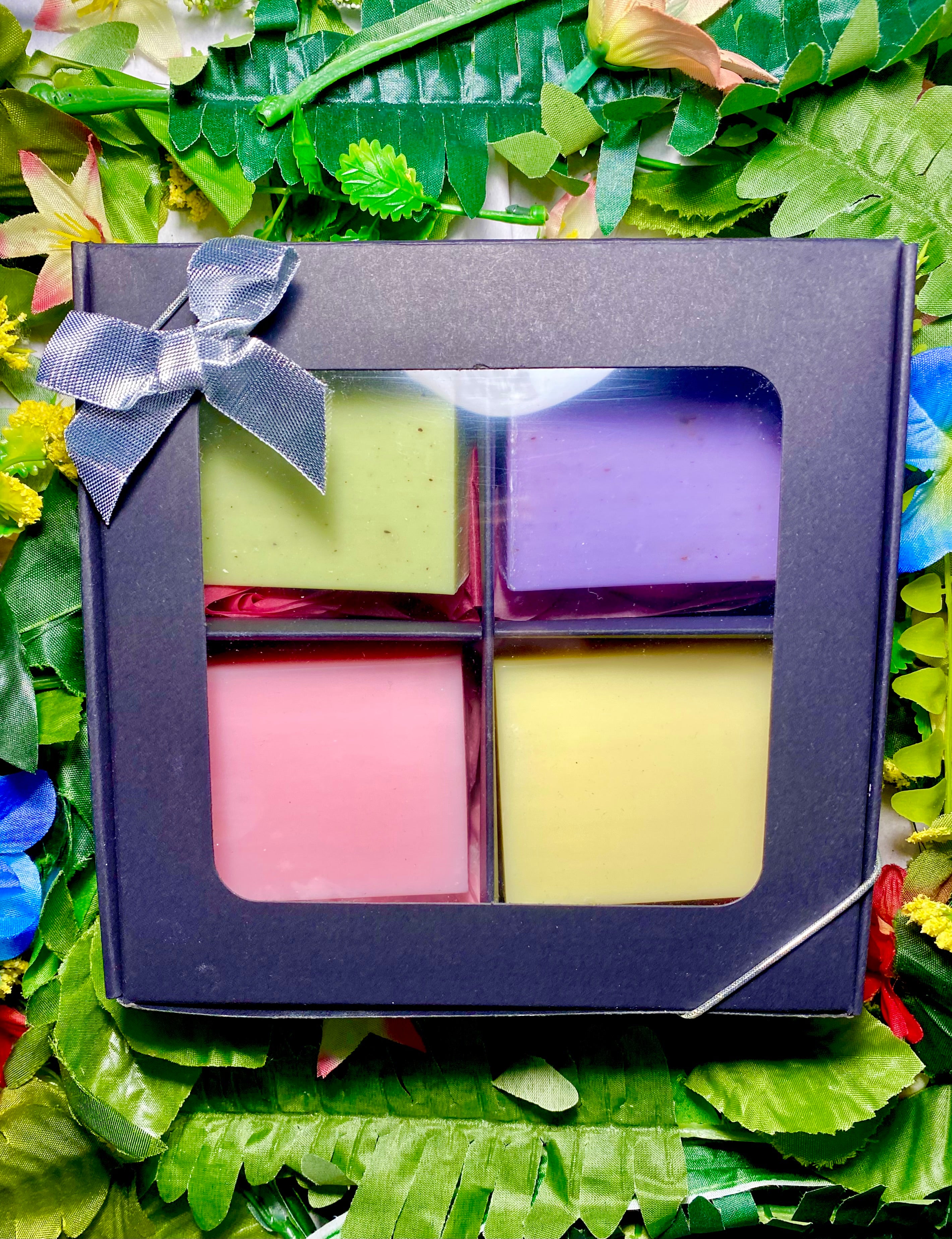 Natural Soap Bar Assorted Gift Set Bundle of 4 Soaps – FROM EARTH 2 US